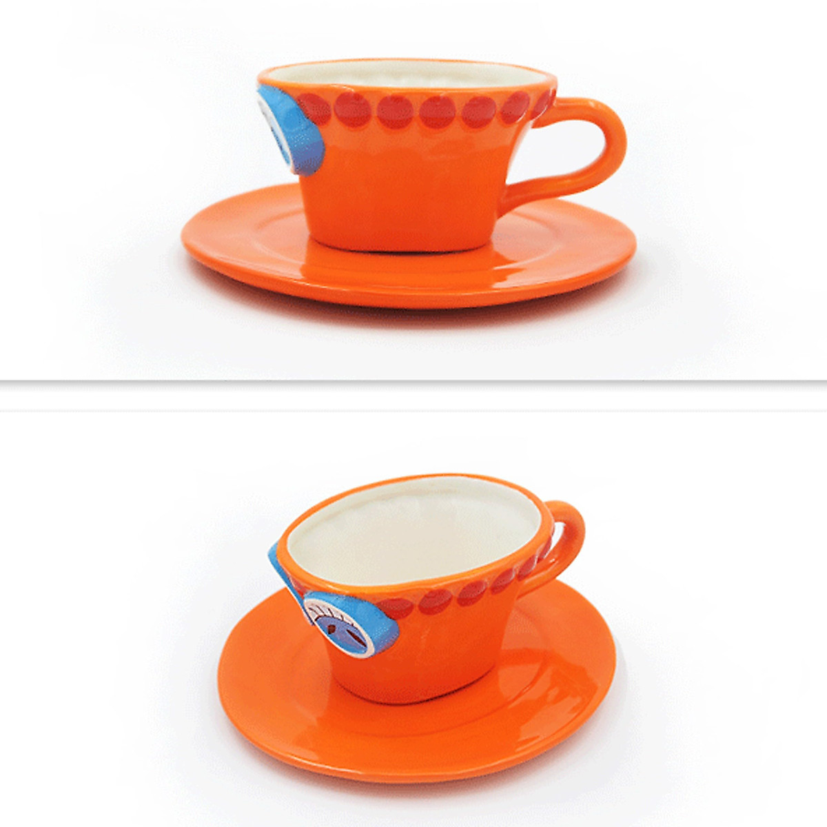 Roffatide Anime Coffee Mugs Portgas·D· Ace Hat Ceramic Coffee Tea Milk Cup Office Cup Gift or Souvenir for Christmas Birthday