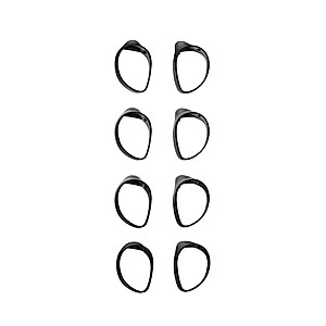 Raycon Fitness Earbuds True Wireless Bluetooth with Built in Mic 54 Hours of Battery IPX7 Waterproof and Charging Case with Talk, Text, and Play Bluetooth 5.2 Portable Sport (Carbon Black)