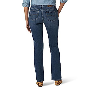Lee Women's Legendary Mid Rise Straight Leg Jean Seattle 16