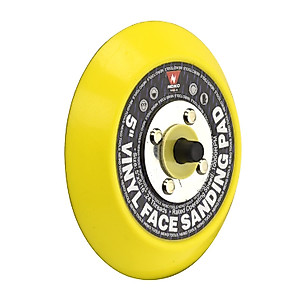 NEIKO 30261A 5” Sanding Pad with Vinyl PSA Backing, 2 Pack, 5/16” Arbor with 24 Thread Mounts, 10,000 RPM, Sanding Pads are Ideal for Orbital and Dual Action Sander