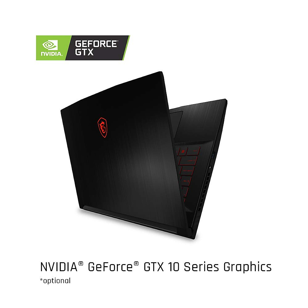 MSI GF63 Thin 9RCX -615 15.6" Gaming Laptop, Intel Core i5-9300H, NVIDIA GTX 1050Ti, 8GB, 512GB NVMe SSD, Win10