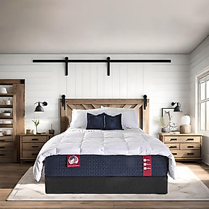 Wolf King Mattress - 13-Inch Luxury Firm Memory Foam Hybrid Mattress with 9 Layers, Individually Wrapped Coil, Cooling Design, 101-Night Trial, Provides The Right Level of Comfort and Support