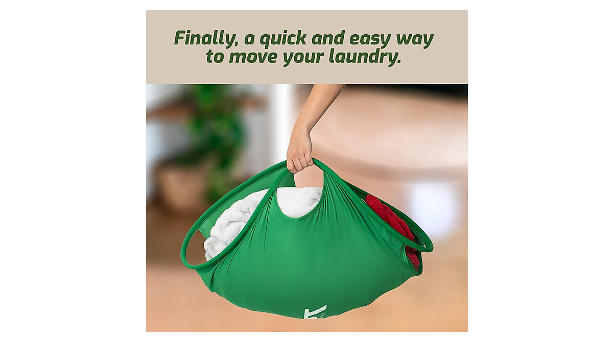 Laundry Turtle - Collapsible Laundry Hamper for Easy Laundry Transfer