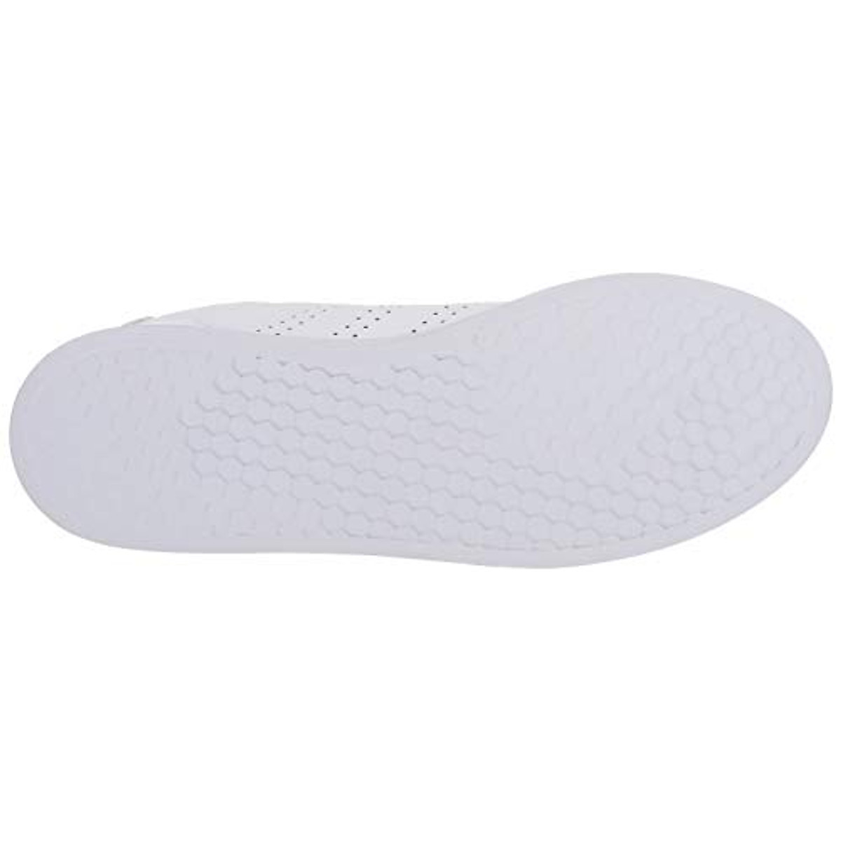 adidas Women's Courtpoint Cl X Tennis Shoe, White/White/Orbit Grey, 10