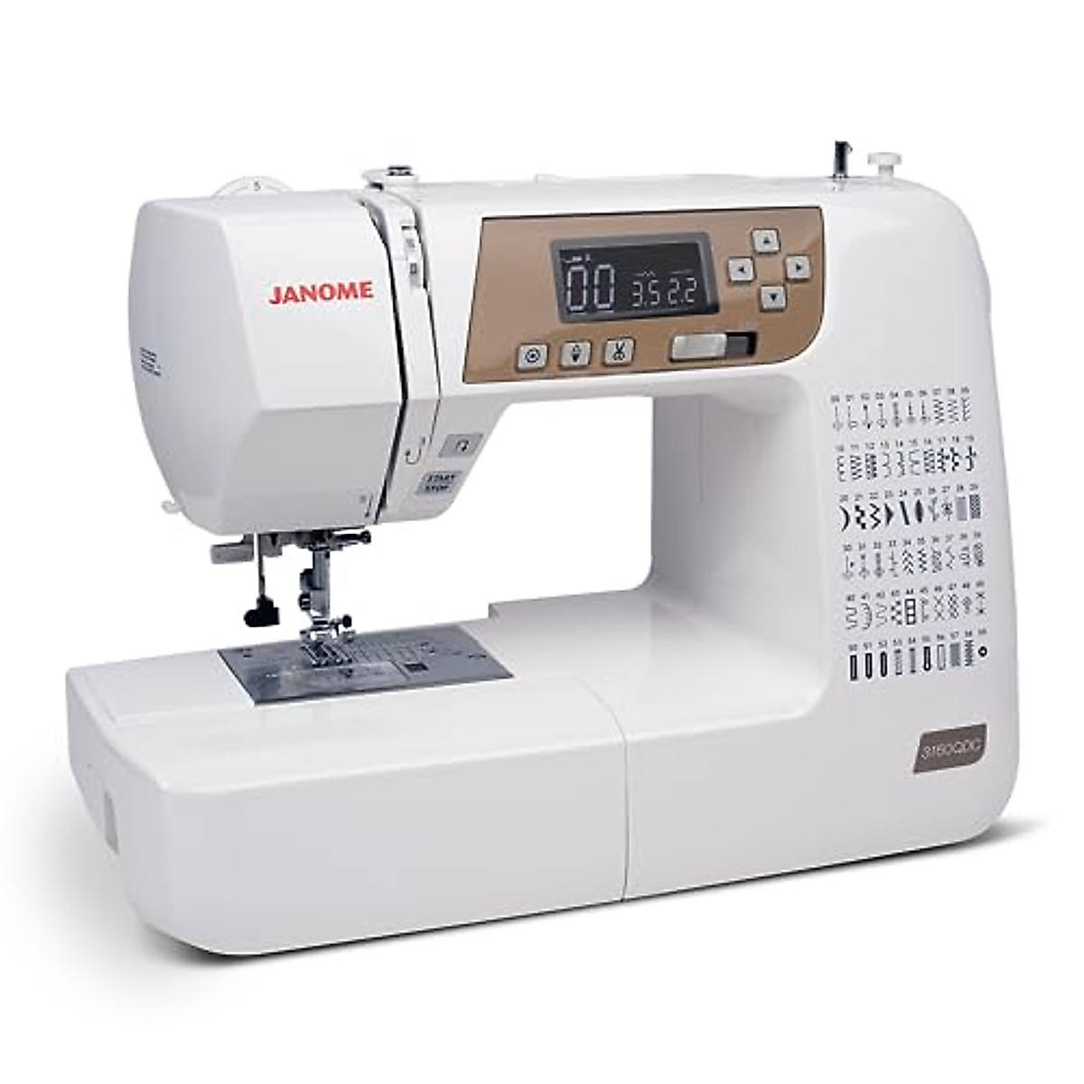 Janome 3160QDC-T Computerized Quilting and Sewing Machine with Bonus Quilt Kit