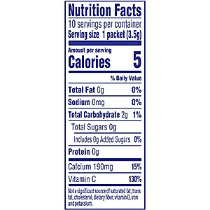 Crystal Light Sugar-Free Classic Orange On-The-Go Powdered Drink Mix 120 Count