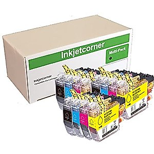 Inkjetcorner Compatible Ink Cartridges Replacement for LC3013 LC-3013 for use with MFC-J491DW MFC-J497DW MFC-J690DW MFC-J895DW (3 Black 3 Cyan 3 Magenta 3 Yellow, 12-Pack)