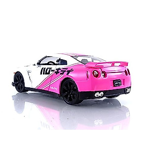 Jada Toys Toyko Speed 1:24 2009 Nissan GT-R R35 Die-cast Car & Hello Kitty Racing Figure, Toys for Kids and Adults