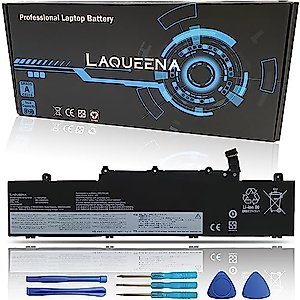 LAQUEENA L19M3PD5 Laptop Battery Compatible with Lenovo Thinkpad E14 Gen 2 20T6 20TA/ E14 Gen 3 20Y7 20YD 20YE/ E15 Gen 2 20T8 20TD Series L19C3PD5 SB10X02597 5B10X02600 SB10X02591 L19D3PD5 L19L3PD5