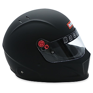 RaceQuip Full Face Helmet VESTA20 Series Snell SA2020 Rated Flat Black X-Large 286996