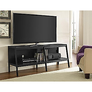 Ameriwood Home Altra Furniture Ladder Entertainment Center TV Stand, 60", Black