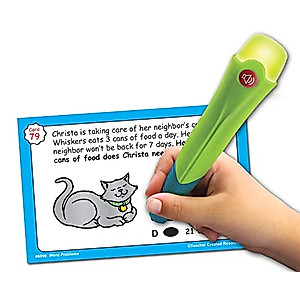 Teacher Created Resources Power Pen Learning Cards: Solving Word Problems Grade 2 (6990)
