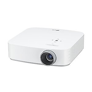 LG PF50KA 100” Portable Full HD (1920 x 1080) LED Smart TV Home Theater CineBeam Projector with Built-in Battery (2.5 Hours) - White