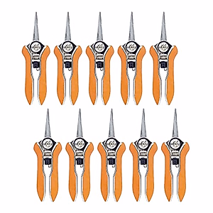 Zenport H350LC Micro-Trimmer Shear, 6.7-Inch, 1, Orange