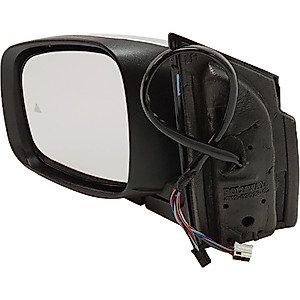 Kool Vue Driver & Passenger Side Power Heated Mirrors for Dodge Grand Caravan Chrysler Town & Country 2009-2016 With Signal Light & Blind Spot Monitor Chrome