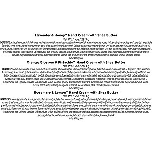 Burtâ€™s Bees Shea Butter Hand Cream Trio Set