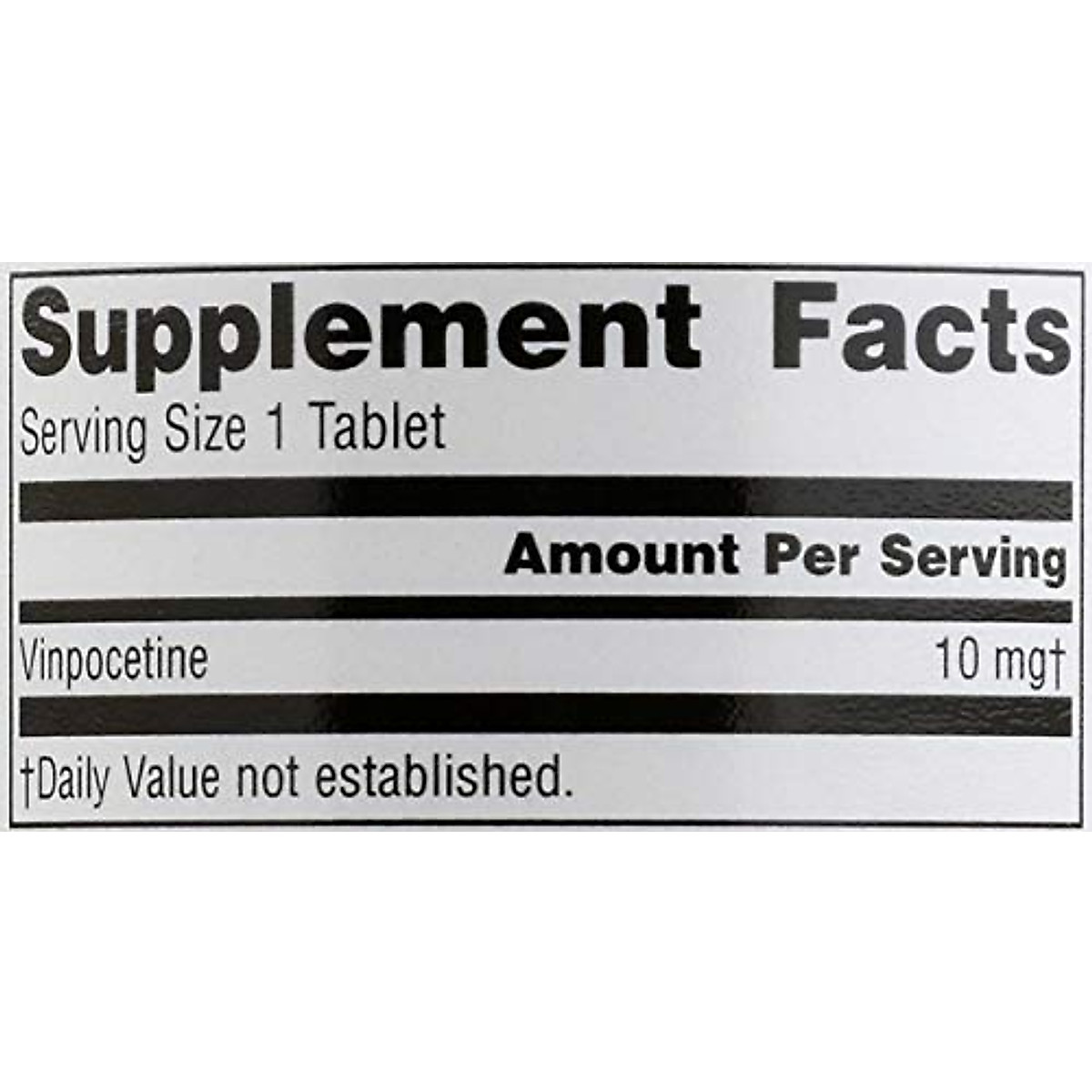 SOURCE NATURALS 10Mg 120 Tb Vinpocetine, 120 CT