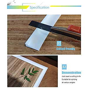 KiaRog 78 Inch Silicone Shower Threshold Water Strip Dam, Waterproof Barrier Splash Guard, Seal for Kitchen Sink, Bathroom, Shower,Public or Business Places (White), 78’’ L x 0.79 W 0.5’’ H