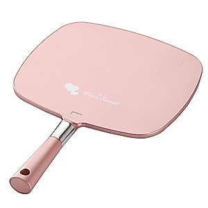 Miss Sweet Handheld Mirror Makeup Mirror (Rose Gold)