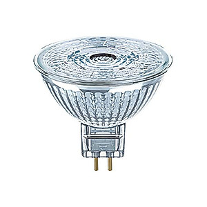 Osram 4058075431454 Superstar 12 V LED Lamps, pin Base, Reflector MR16, LV DIM, Set of 10, Cold White