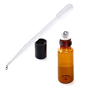 GreenHealth - Plastic Transfer Pipettes 3ml, Gradulated, Pack of 100 (100, Clear)