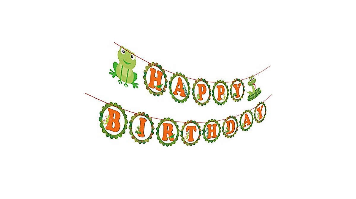 Gyzone Reptile Snake Garland - Fun Reptile Party Decorations