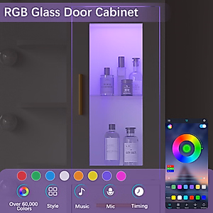 CSZZD Makeup Vanity Desk with Mirror and Lights, White Vanity Table Set with Charging Station, LED Cabinet, 5 Drawers & Storage Bag, 3 Lighting Modes, Bedroom Vanity Mirror with Lights Desk and Chair