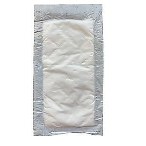 Absorbent Meat Pads Fish and Poultry Foam Tray Pads 40 Grams 4" x 7" (White, 50)
