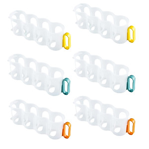 Algado 6 Pack Can Organizer for Refrigerator,Portable Soda Can Organizer for Refrigerator,Can Dispenser for Refrigerator,Pantry,Kitchen,Cabinets