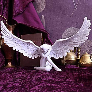 WYBF Angel Fairies Sympathy Figurine Resin Ornament for Garden Home Art Decoration Accessories