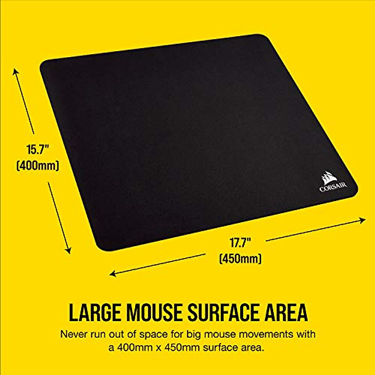 CORSAIR MM250 Champions Series - Premium Extra Thick Cloth Gaming Mouse Pad - Designed for Maximum Control – X-Large