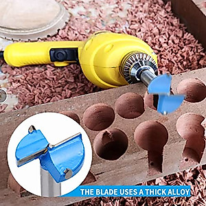 1-1/16" Forstner Drill Bit,Hex Shank Carbide Tipped Wood Drilling Wood Tool Punching Bit(26mm)