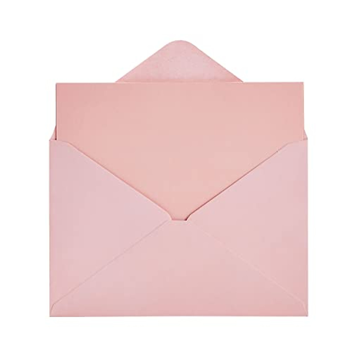 48 Pack Pink Blank Cards and Envelopes, 4x6 Printable Greeting Cards for Baby Showers, Thank You Notes, Wedding Invitations, Birthdays