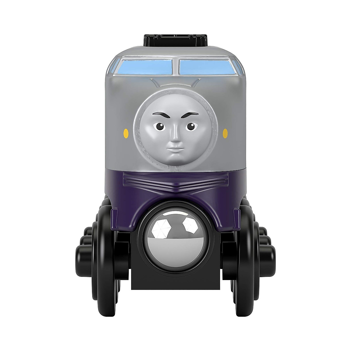 Thomas & Friends Wood Kenji push-along train engine for toddlers and preschool kids ages 2 years and up