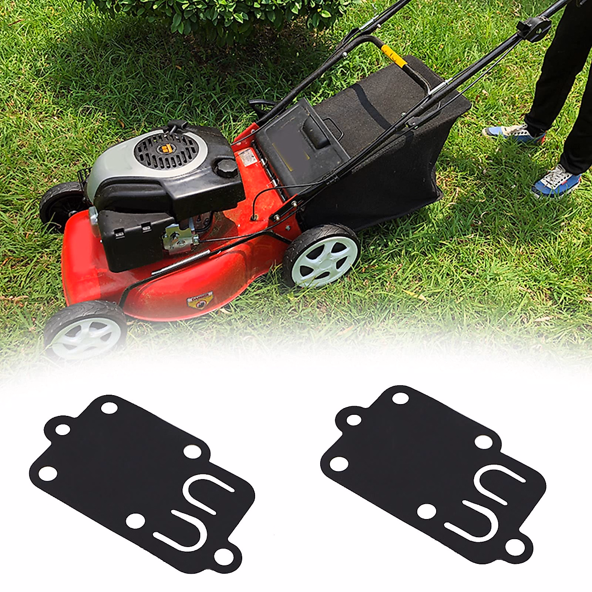 Create idea 2 Sets Carburetor Diaphragm Gasket Kit 270026 272538 272538S 5021H Compatible with Briggs & Stratton Engines from 3 HP to 5 HP Garden Tool Parts