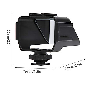 Flip Screen,Mirrorless Camera Universal Cold Shoe Mount Flip Screen Exhibition Stand,for Mirrorless Camera Photography Vlog Video