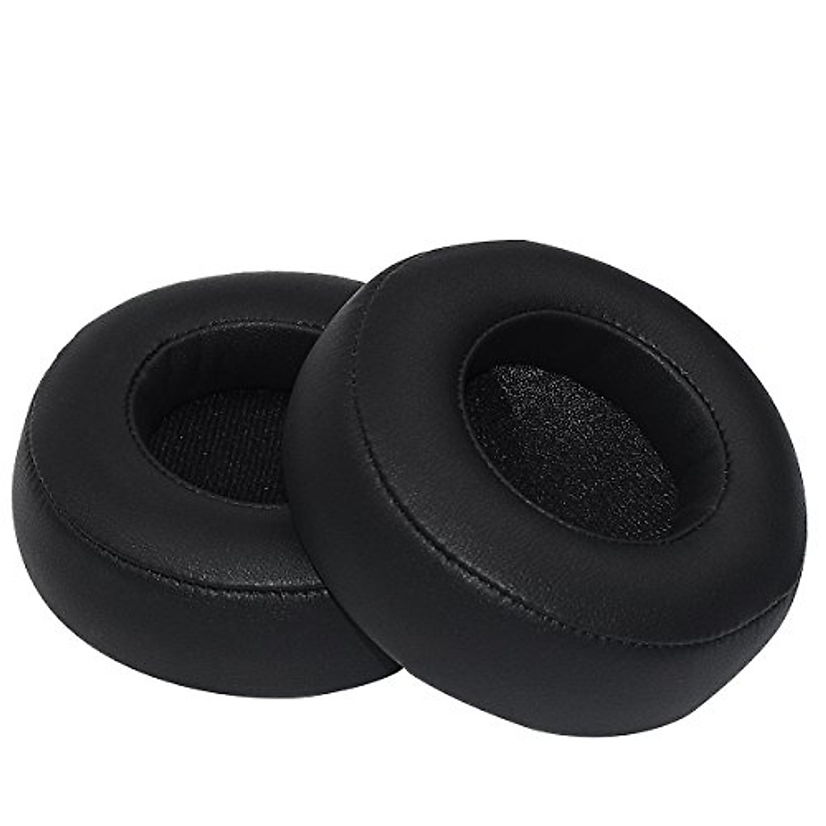Sqrmekoko Replacement Ear Pad Cushion Cups Cover Earpads Repair Parts Compatible with Beats by Dr Dre Pro Detox (Black)