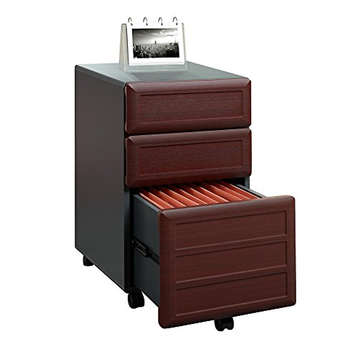 Ameriwood Home Pursuit Mobile File Cabinet, Cherry