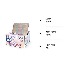 Framar Ethereal Pop Up Hair Foil, Aluminum Foil Sheets, Hair Foils For Highlighting - 500 Foil Sheets