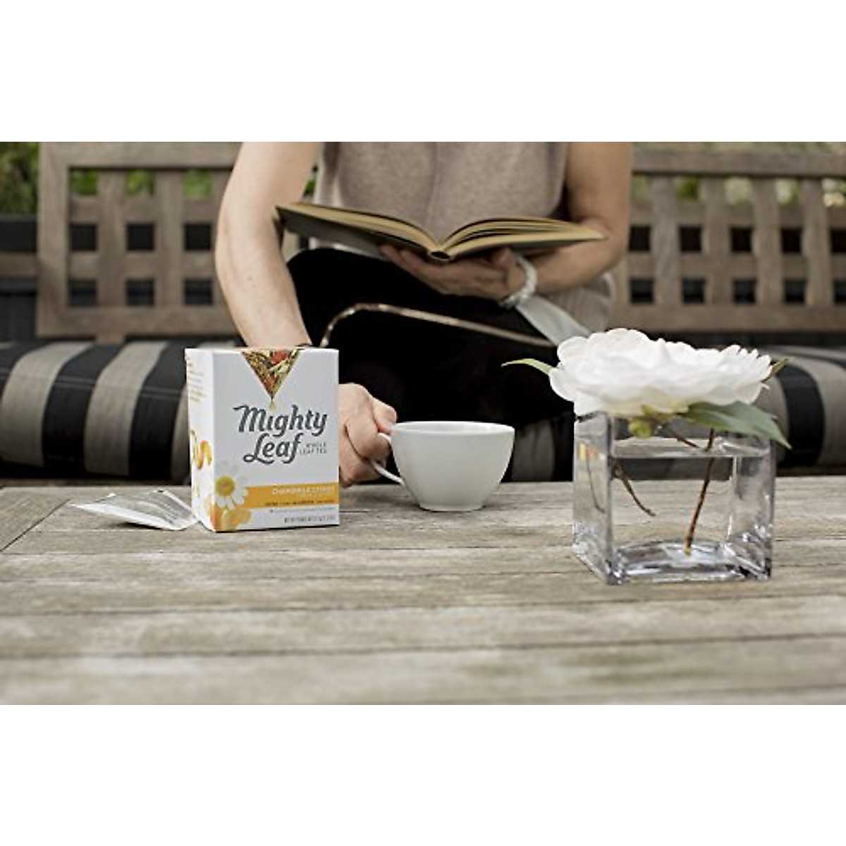 Mighty Leaf Tea Chamomile Citrus Hot Tea Bags, 15 ct