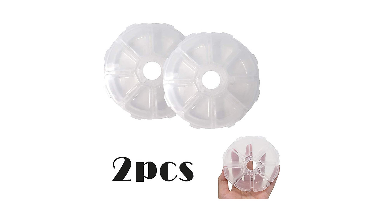 8-Grids Portable Plastic Organizer Box - Travel & Home Storage