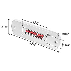 Extreme Max 3005.4419 Rod Holder Track Bracket for Tracker Versatrack Systems