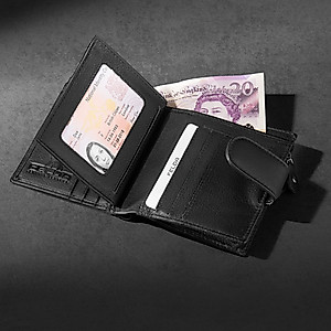 Felda RFID Small Womens Purse - Ladies Wallet Genuine Leather - Gift Box