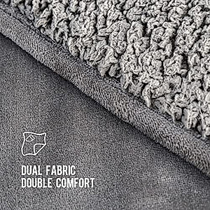 Uttermara Weighted Blanket Twin Size 18 Pounds 48x72 inches, Sherpa Weighted Blankets with Soft Plush Fleece & Cozy Warm Sherpa for Couch Sofa Bed, Winter Heavy Blanket Great for Sleep & Calming