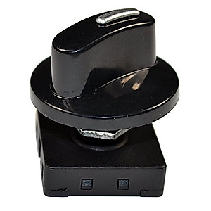 HQRP 4-Position 3-Speed Fan Selector Rotary Switch with Knob 13AMP 120V