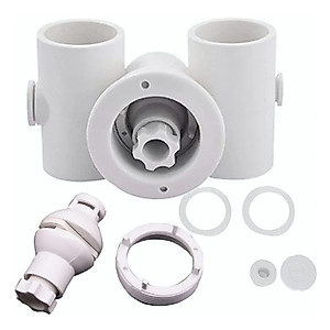 Swimming Pool Nozzle, Plastic Swimming Pool Spa Nozzle No Water Leakage Strong Sealing Pool Jet Nozzles Swimming Pool Equipment Replacement Parts