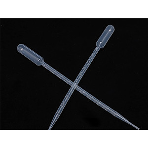 50Pcs 3Ml Transfer Pipette Graduated Dropper Convenient