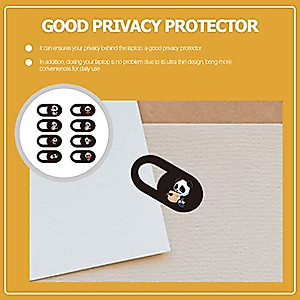 SOLUSTRE Computer Camera Computers Laptops 8pcs Camera Cover Cute Pattern Web Camera Cover Laptop Camera Cover Privacy Guard Protector (As Shown) Computer Camera Computers Laptops