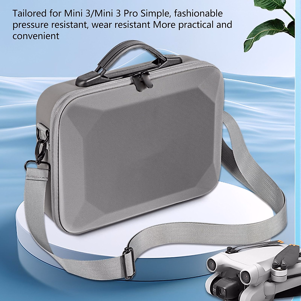 VGEBY Storage Bag Travel Hard, Carrying Case for Mini 3 Mini 3 Pro Drone RC N1 Remote Controller Accessories