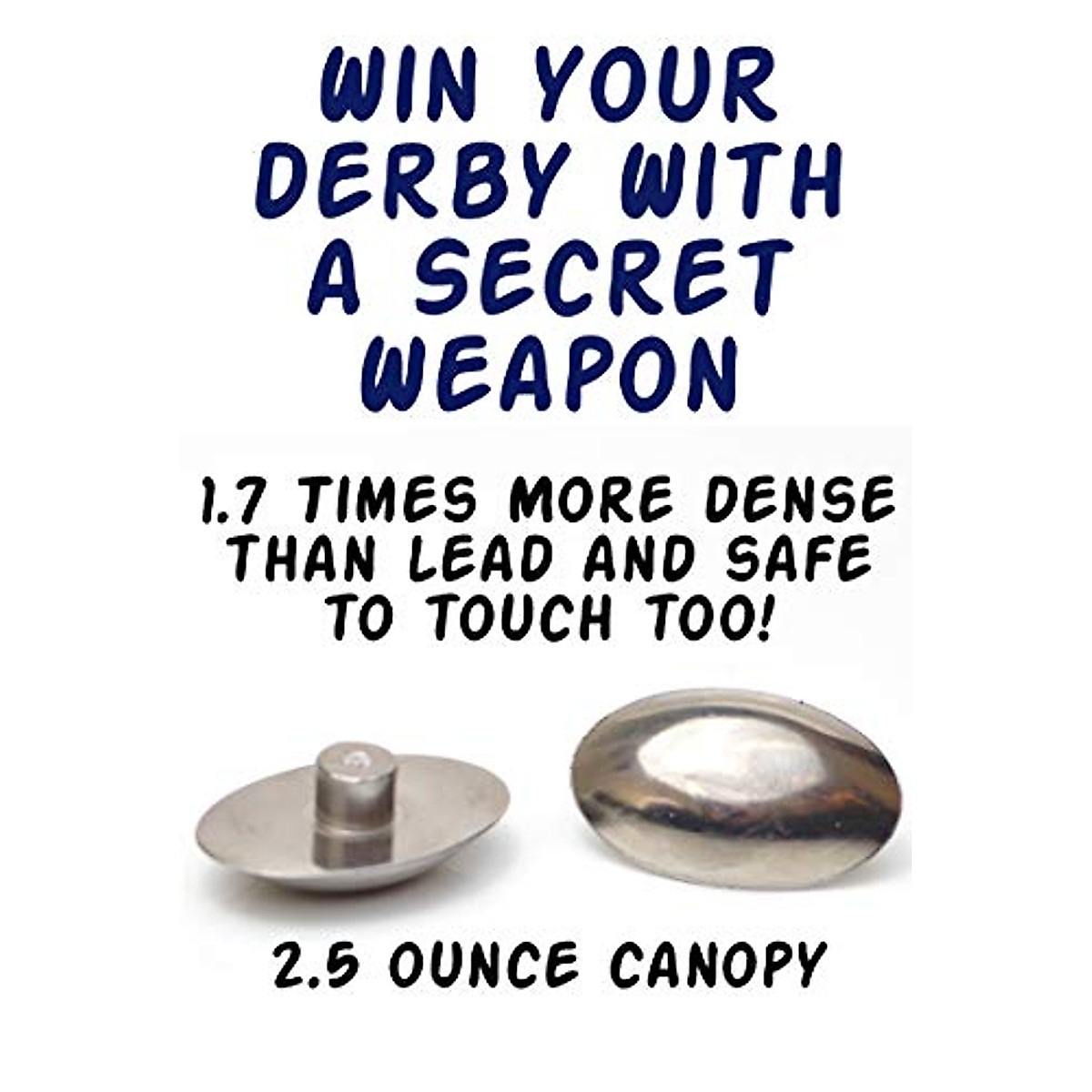 To the Least of These Tungsten Canopy Weight, 2.5 oz., Easily Add Weight and Maintain Your Center of Gravity, Tungsten Weights